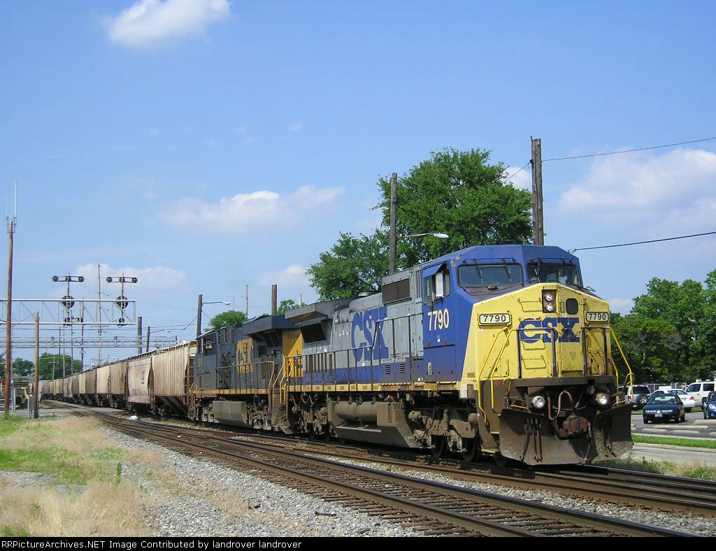 CSX 7790 On CSX K 805-22 Southbound